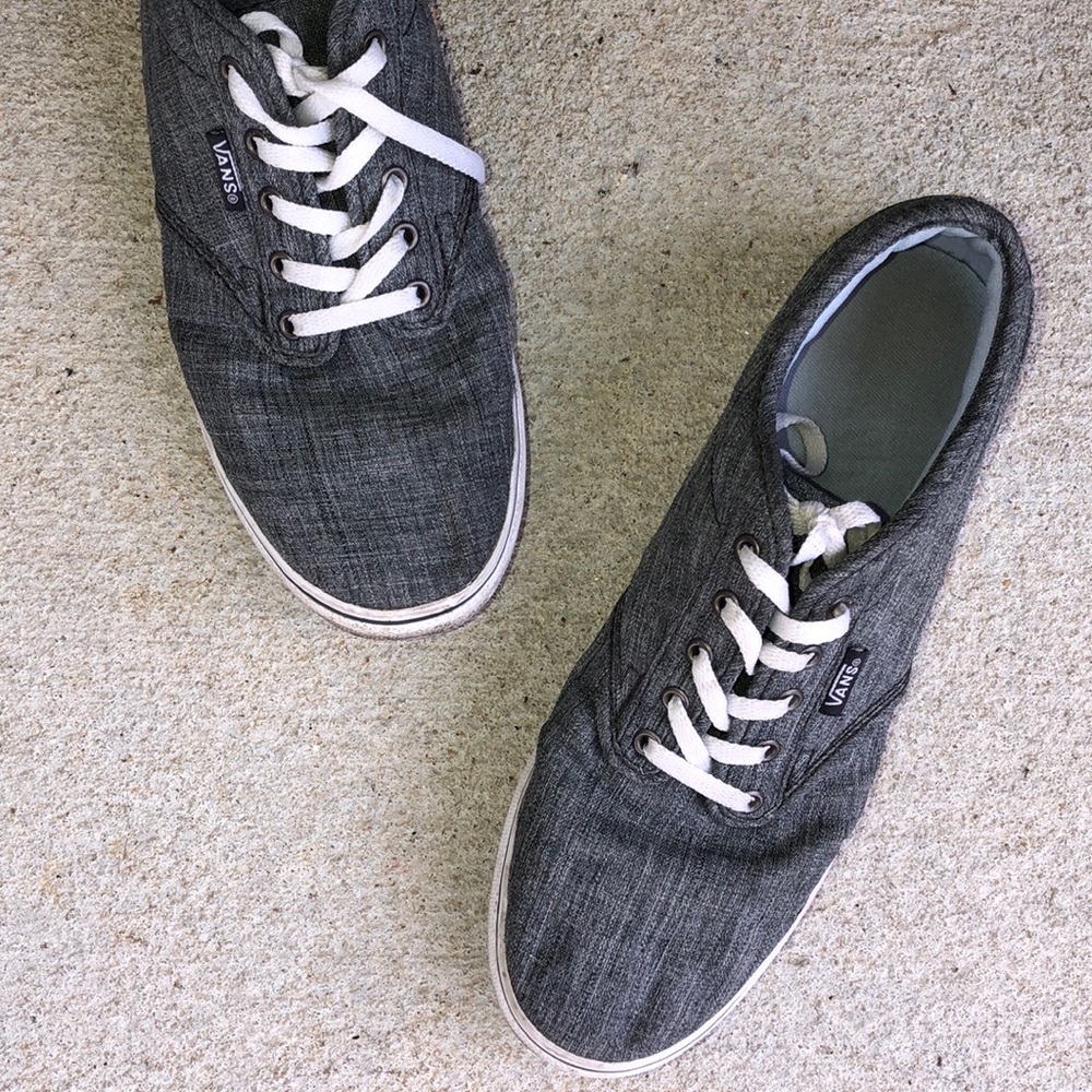 Vans | Gray Denim Color Sneakers - Gem